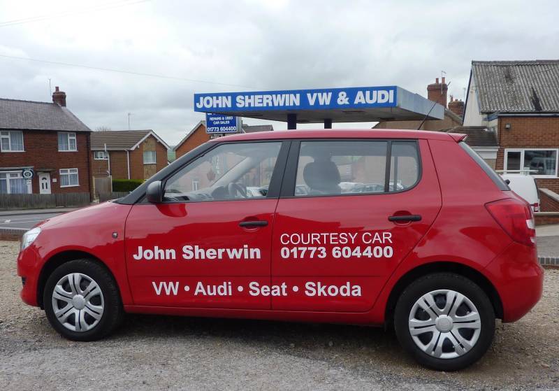 Courtesy Cars At John Sherwin VW And Audi Specialist Ltd In Alfreton ...
